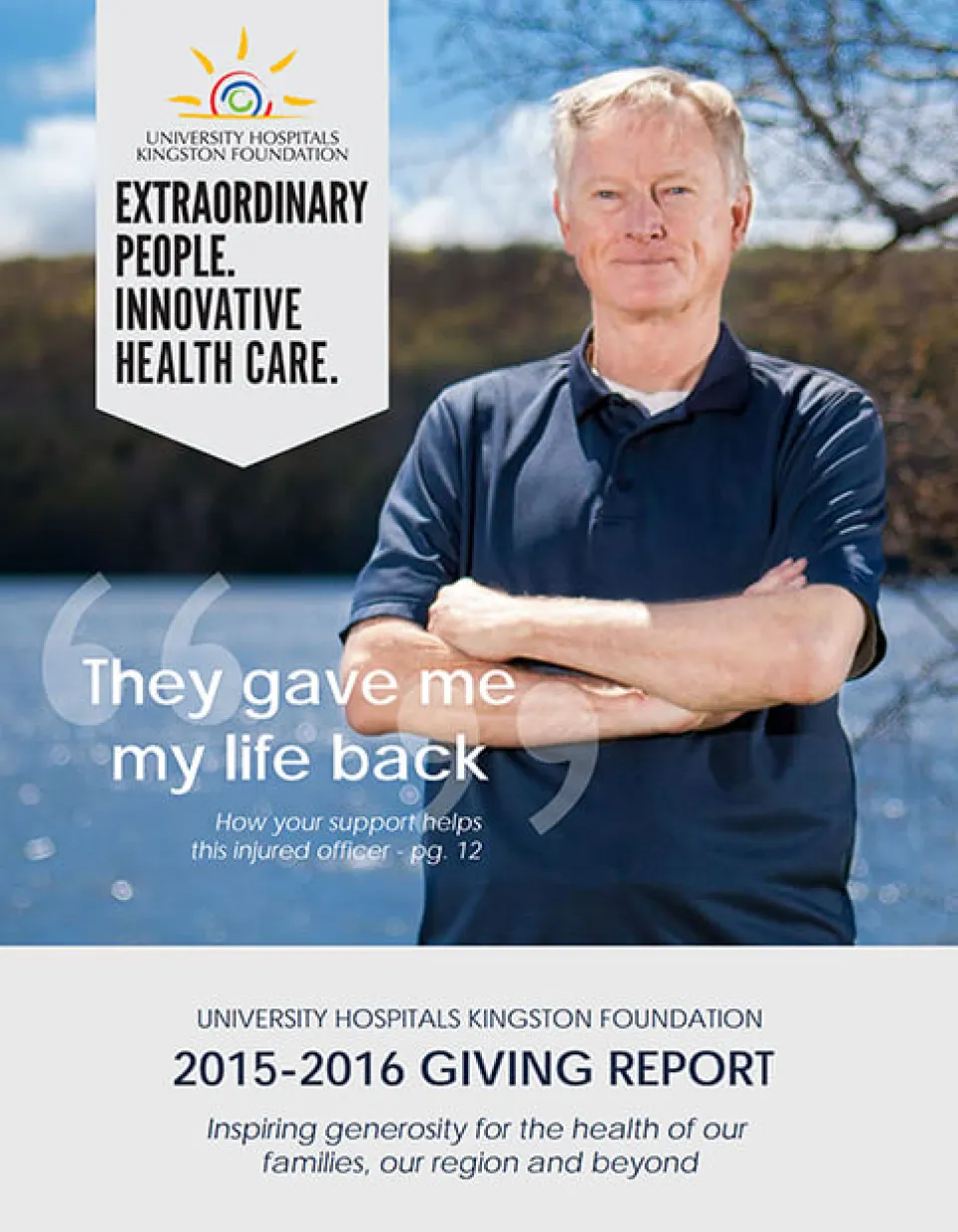 Annual Giving Reports | University Hospitals Kingston Foundation