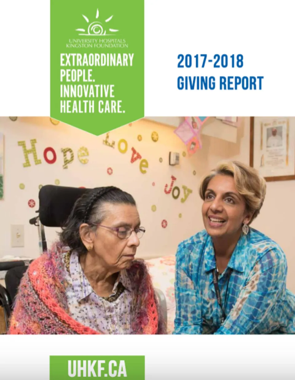 Annual Giving Reports | University Hospitals Kingston Foundation